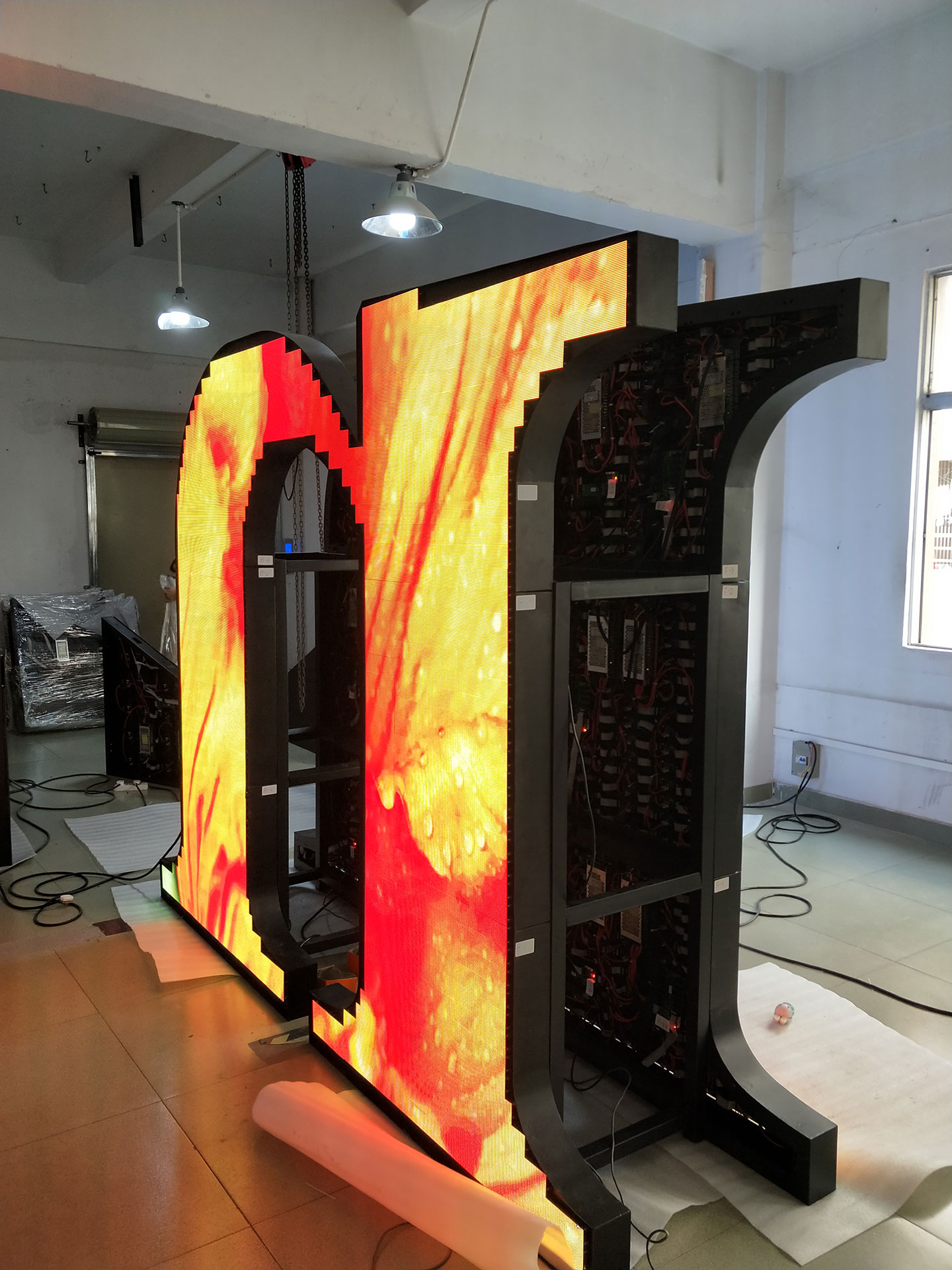 Letter LOGO LED Video Display
