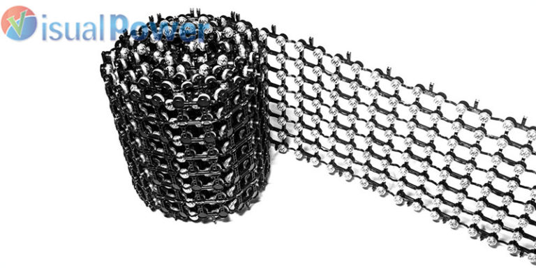 Flexible led mesh media facade display