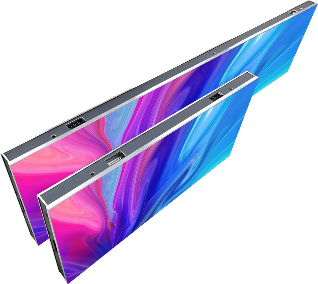 visualpower wall paper series led display_ultra slim LED video wall