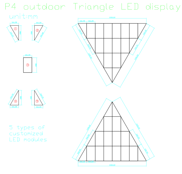 customized LED display